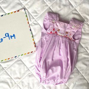 One Pieces | Baby Girl Smocked Bubble | Poshmark
